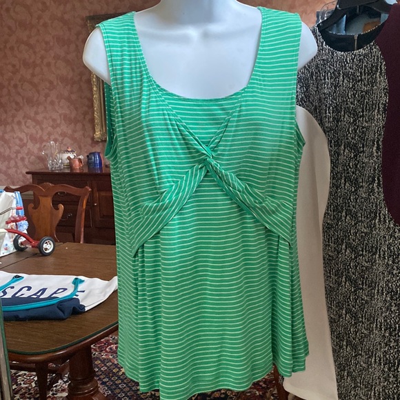 CAbi | Tops | Cabi Tank Gathered Top Medium | Poshmark
